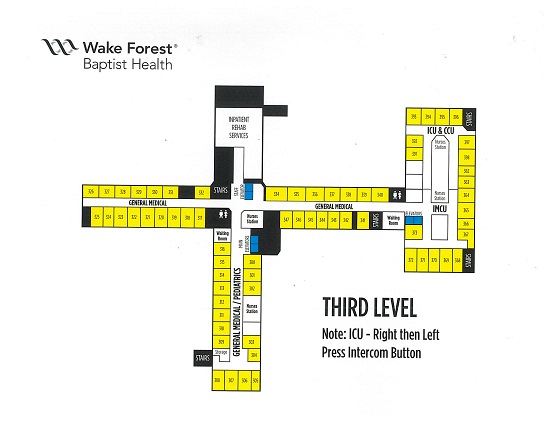 Wilkes Medical Center Maps, Directions and Parking | Wake Forest ...